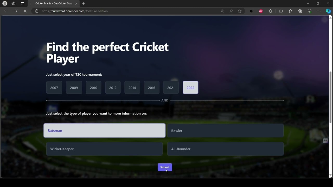 CricWizard | Web Scraping Project | Cricket Data Analysis
