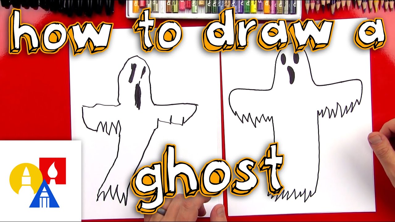 How To Draw A Ghost