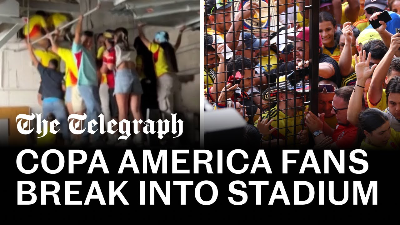 Copa America final fans 'unconscious' and injured after ticketless ...