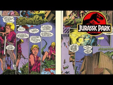 The Jurassic Park Stories You Never Got To See - Jurassic Park Comic Books!