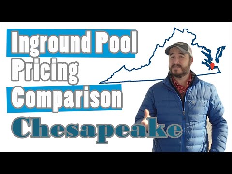 Inground Pool Pricing Comparison-Chesapeake