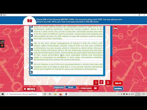 C2 LRN essay about bullying in schools