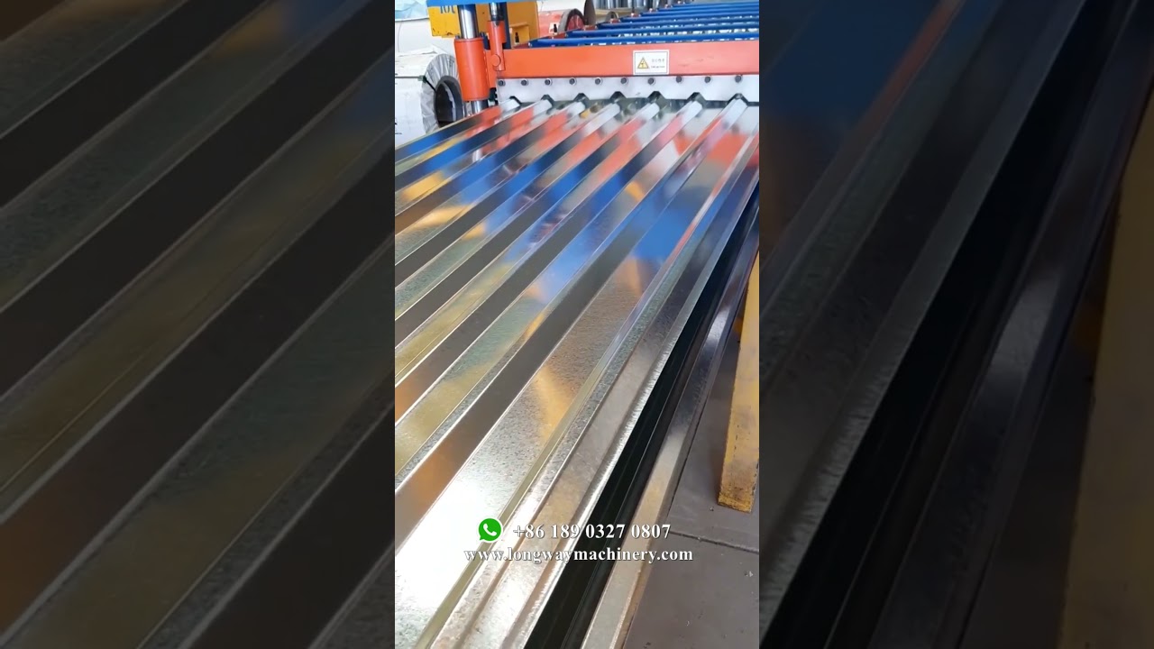 R72 R101 Trapezoidal Roofing sheet roll forming machine , maquinas para lamina r101 r72