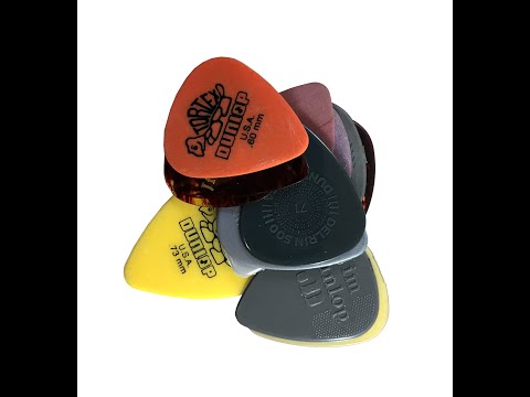Dunlop Guitar Picks 24 Pack Variety Pack Light/Med Tortex | Reverb