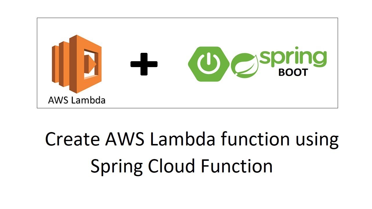 How to create AWS Lambda function using Spring Cloud Function | AWS Lambda + Spring Boot