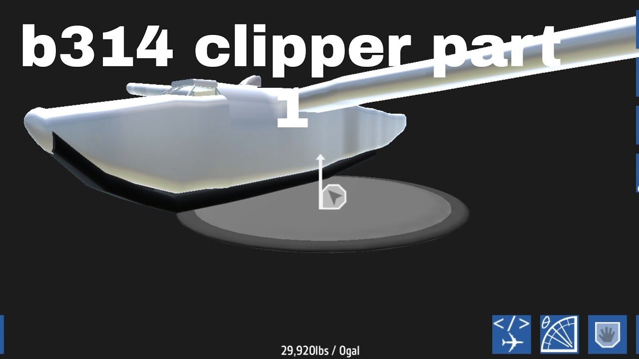 making the b314 cockpit,fuselage, and almost done with wings! (part 1 b314)(simpleplanes)