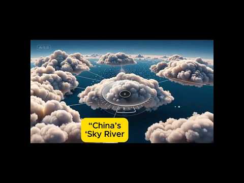 China’s Sky River | Geo engineering Weapon? #ai #china #climatechange #megaprojects