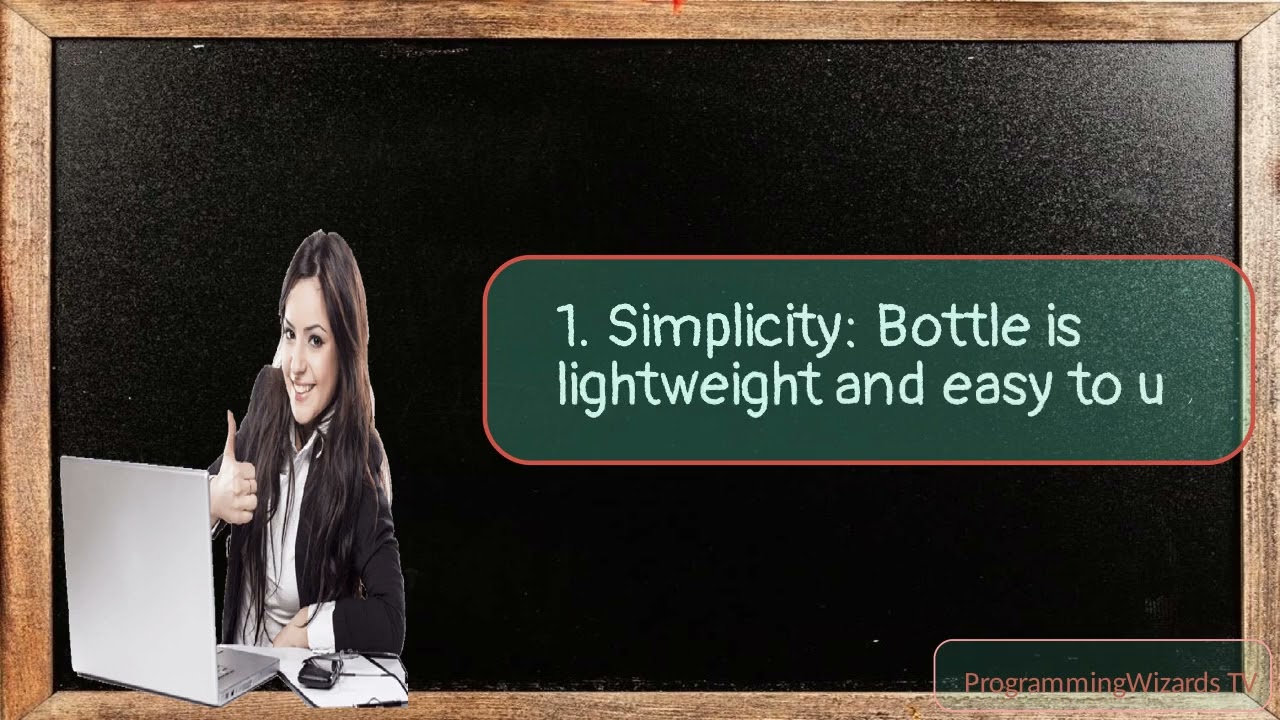 Bottle Web Framework - Python Frameworks 05