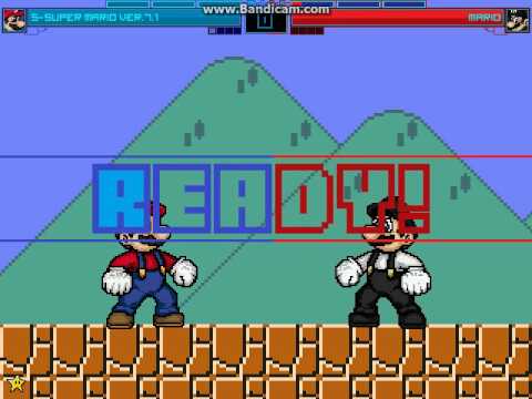 MUGEN - S-SUPER MARIO VER.7.1 VS SUPER MARIO