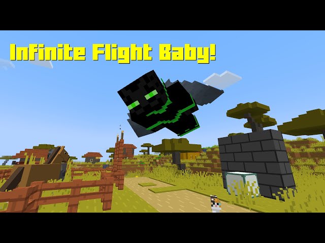 MrEnderNerd's Infinite Elytra Flight V1.0.1 | 1.13/1.21.5 DataPack Minecraft Data Pack