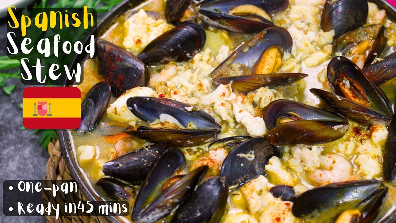 Spanish Seafood Stew | Suquet de Mariscos