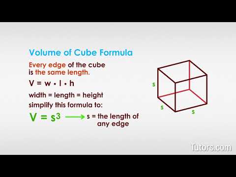 Volume Of A Cube | How To Find & Formula