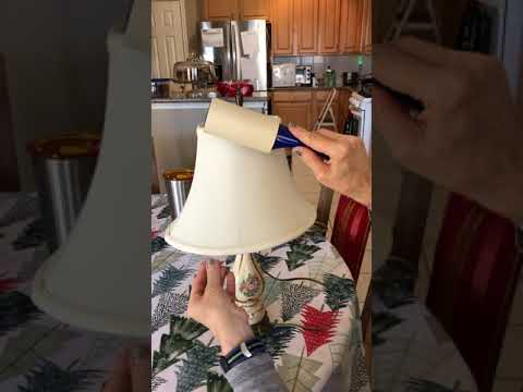 Today's Tip: How to dust a lampshade