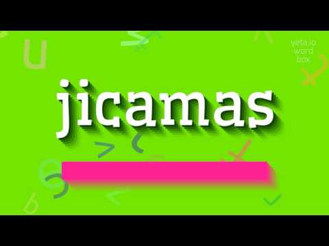 How to say "jicamas"! (High Quality Voices)