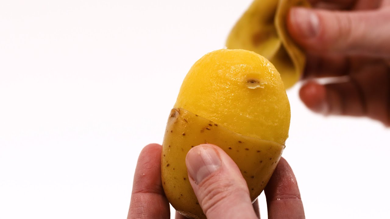 Kitchen Quickie: Potato Peeling Hack | WebMD