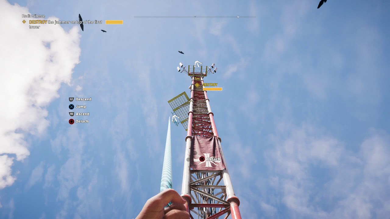 Far Cry 5 - Radio Silence - Wingsuit Recommended