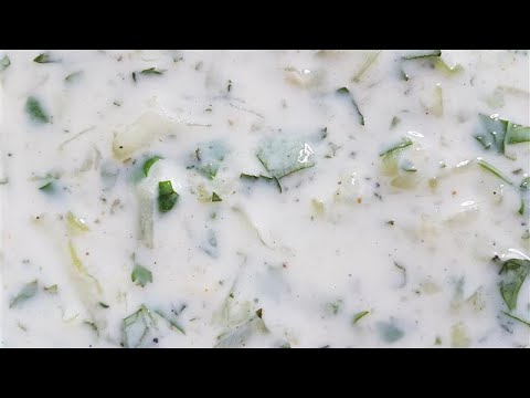Indian Raita Yogurt Sauce Recipe