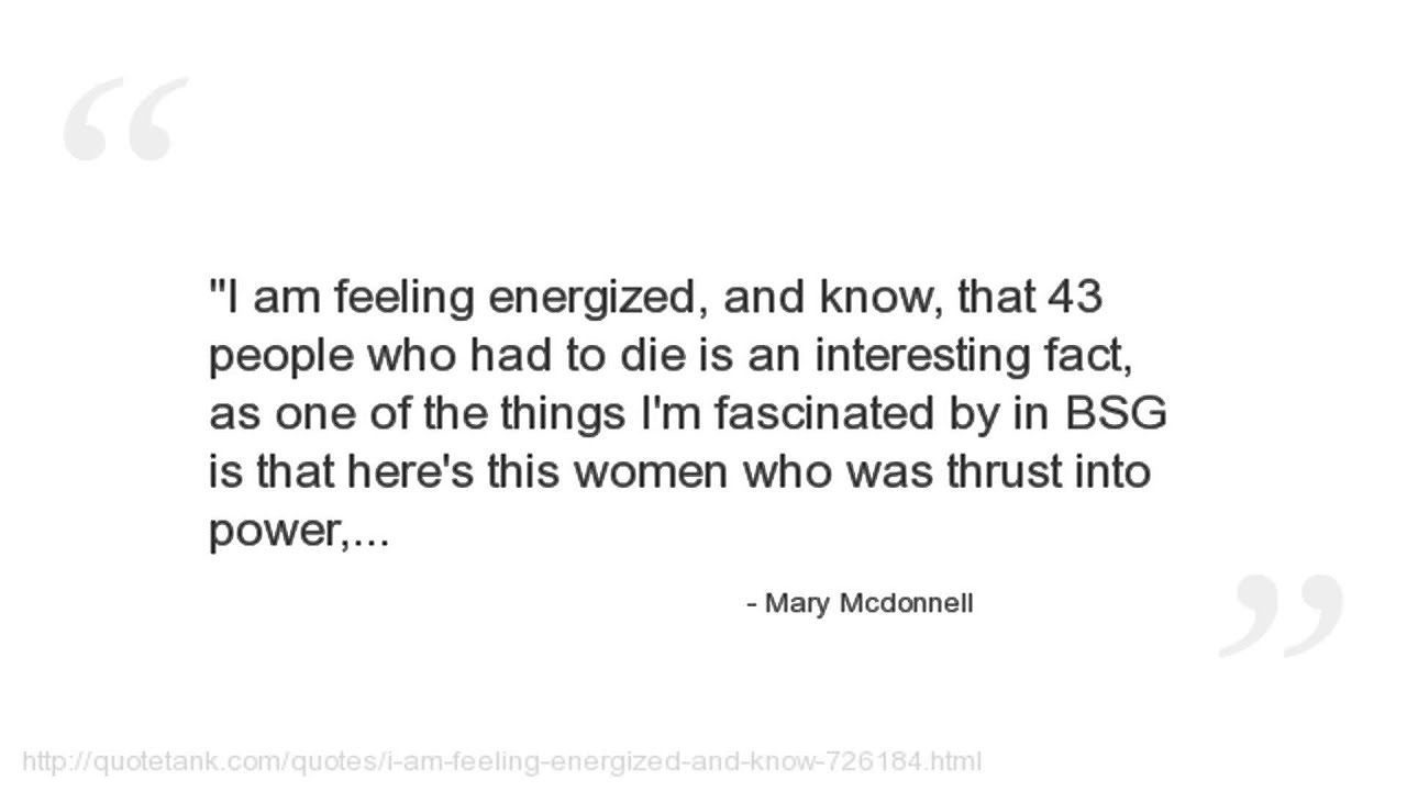 Mary Mcdonnell Quotes
