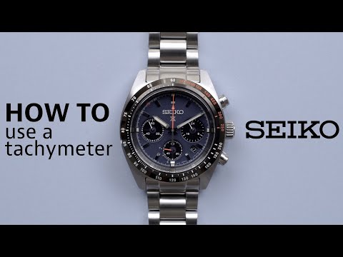 How to use a tachymeter