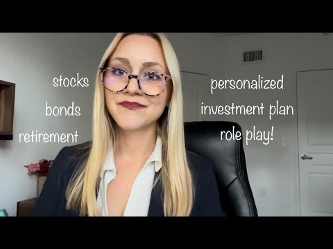 [ASMR] financial advisor role play / setting up your investment portfolio