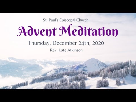 Advent Meditations – St. Paul's Episcopal Church