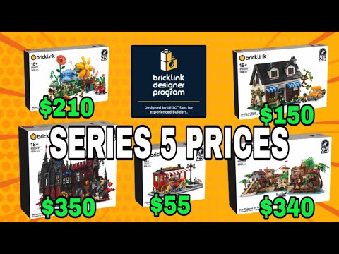 CRAZY Lego Bricklink Designer Program Series 5 Prices
