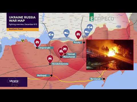 Ukraine Russia War Map: fighting overview, December 8-13 | Spotlight Ukraine