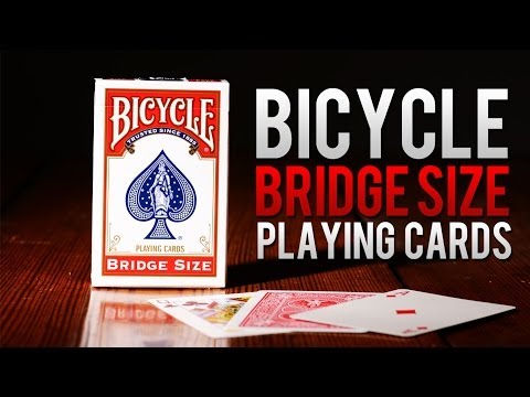 Deck Review - Bicycle Bridge Red Size Playing Cards