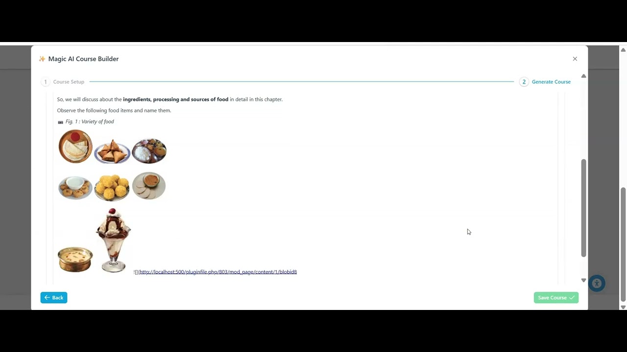6. AI Course Builder Import from book