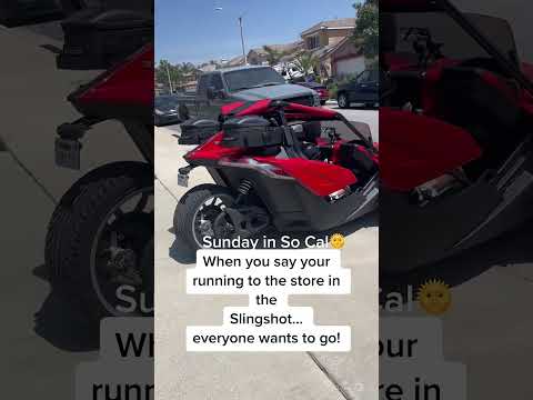 Ride into summer vibes! #slingshot #motorcycles