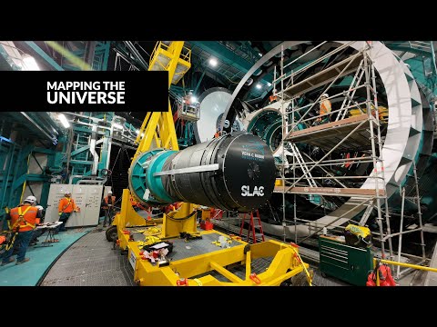 LSST Camera: 8 year time lapse