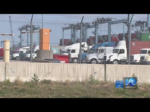 Truckers, upset about wait times at Virginia International Gateway port, plan protest