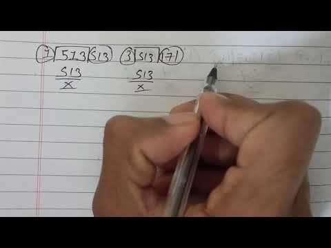 factors of 513