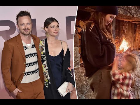 Aaron Paul and wife Lauren expecting second child