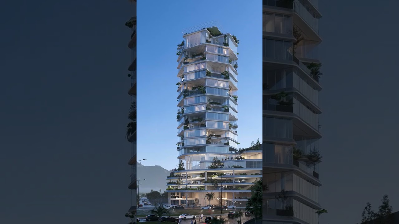 Oracle Residential Tower #architecture #design #luxury #realestate #render