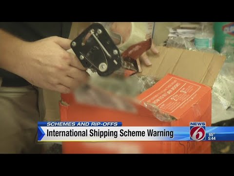 Schemes and Ripoffs: International shipping scheme warning