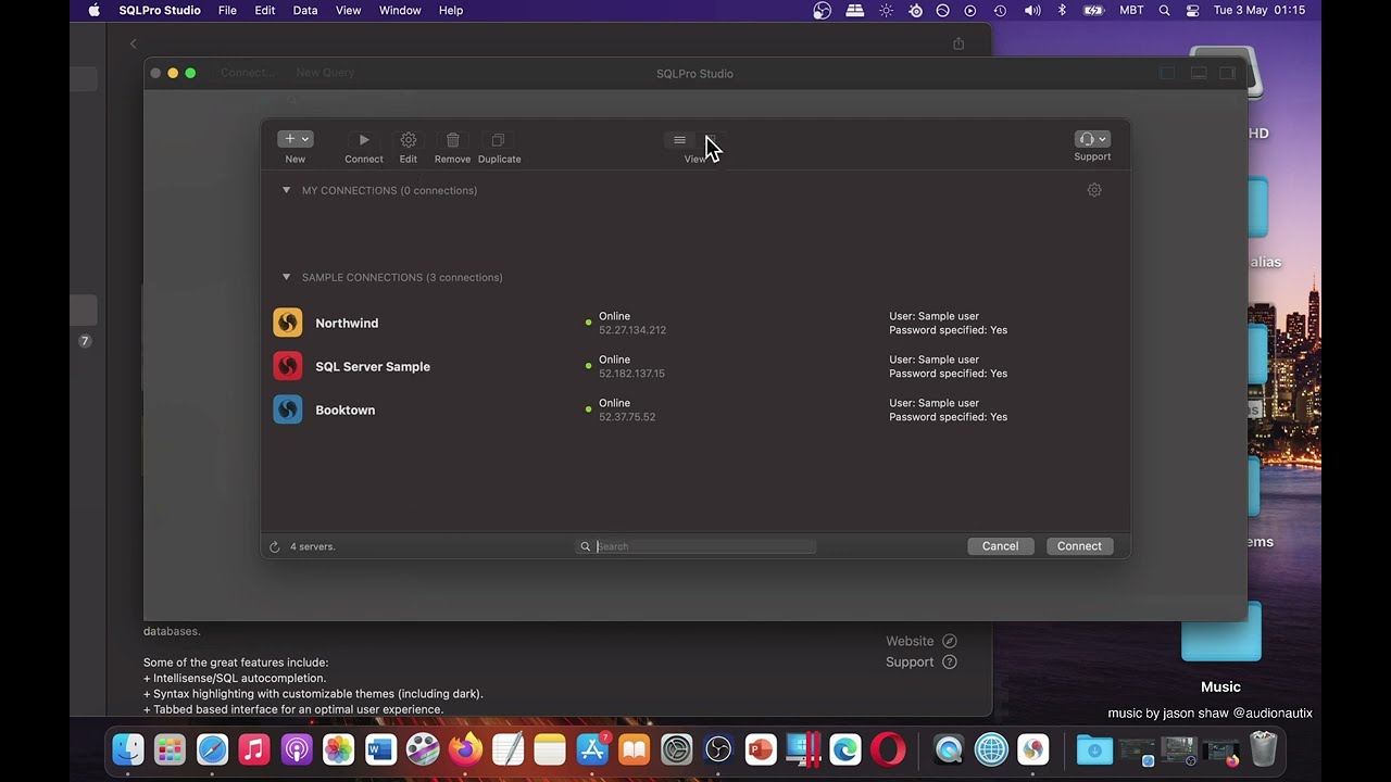 SQLPro Studio SQL database client Developer Tools App [MAC] Basic Overview - Mac App Store