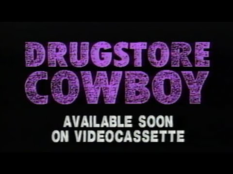 DRUGSTORE COWBOY: AVAILABLE SOON (1989) VHS movie trailers [Rip / Digitization] from Johnny Handsome