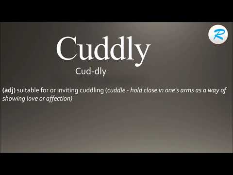 How to pronounce Cuddly