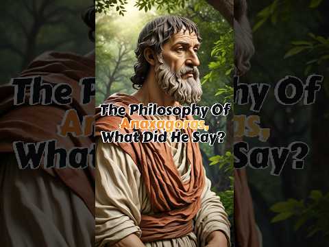 The Philosophy Of Anaxagoras, What Did He Say?