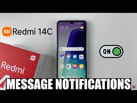 How To Enable Text Message Notifications On Redmi 14C