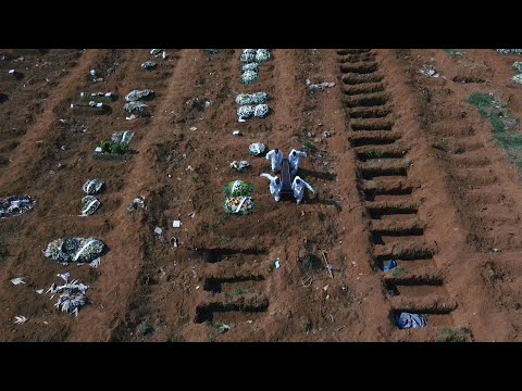 Brasil: mais de 545 mil mortes por covid | AFP