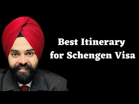 How to make best itinerary for Schengen Visa