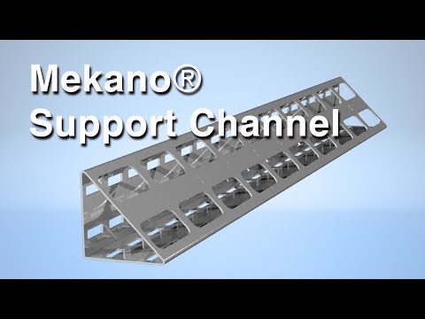 Mekano® Triangular Support Channel
