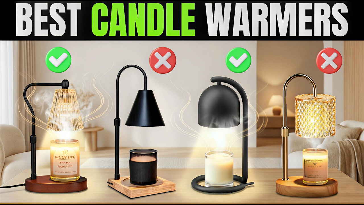 ✅ 7 Best Candle Warmer Lamps with Timer, Dimmable & Smart [2026]🕯️Electric for Home & Kitchen Amazon