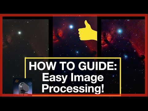 Seestar EASY image processing! Step by Step!