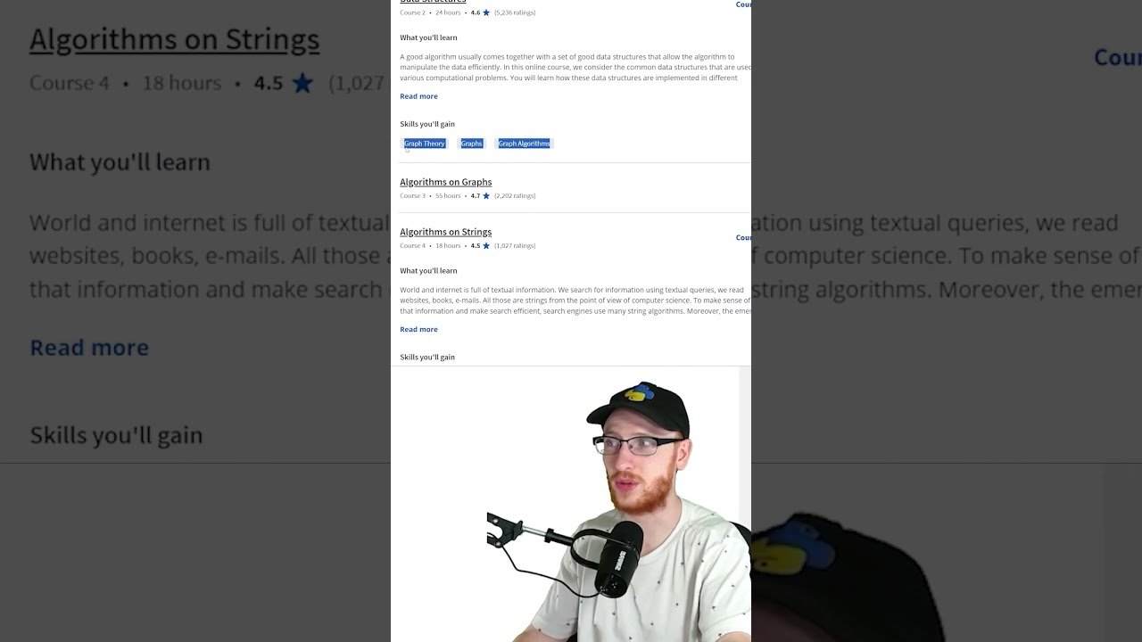 Data Structures and Algorithms Specialization by UC San Diego on Coursera