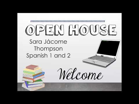 Open House Spanish 1 and 2