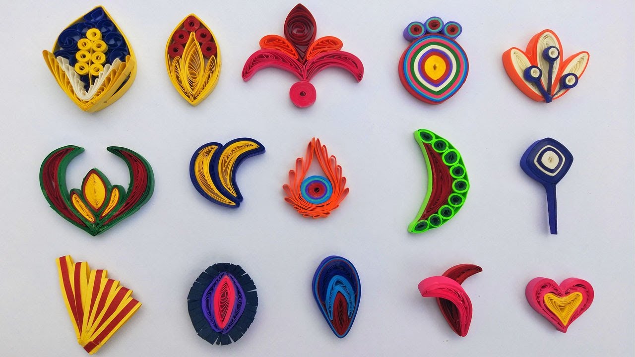 Episode 4 : Quilling Basic Shapes