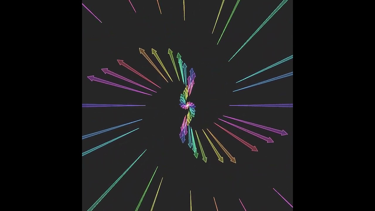 Arrow chain. #openframeworks #programming #creativecoding